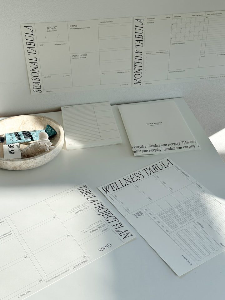 Tabula Paper | Tabulate your everyday